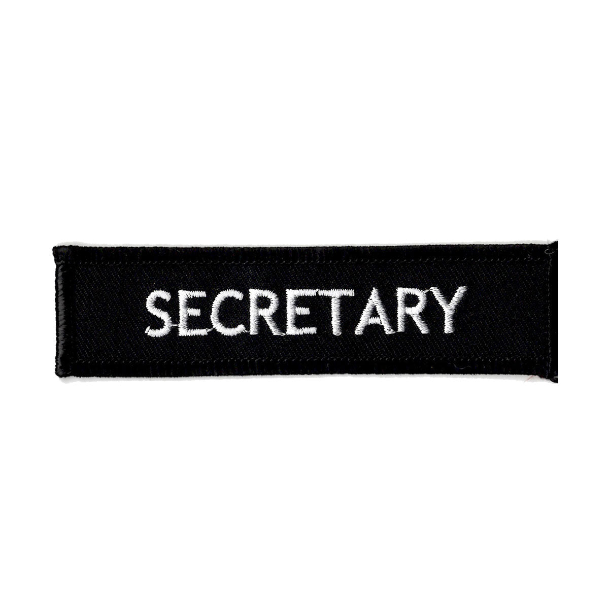 Secretary embroidered iron on patch – Rock N Sport Store
