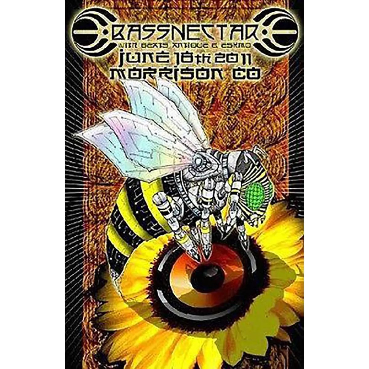 Bassnectar Concert Poster, 2011 – Rock N Sport Store